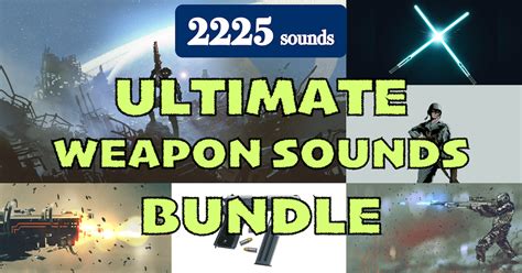 Ultimate Weapon Sounds Bundle | Weapons Sound FX | Unity Asset Store
