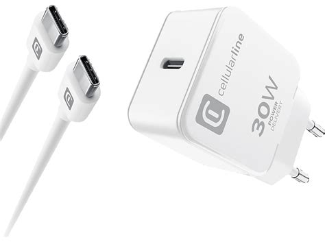 CELLULAR LINE Reiselader Set W USB Type C inkl Kabel für USB Type C Weiß online kaufen