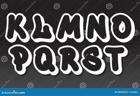 Graffiti Alphabet Bubble Graffiti Letters Purple Uppercase Letters