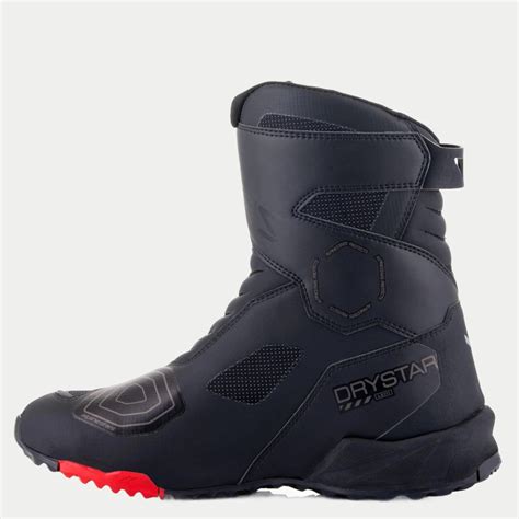 Bota Alpinestars Rt 7 Drystar Negrorojo