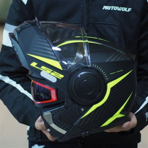 หมวกกันน็อค Ls2 Ff902 Scope ยกคาง แว่น2ชั้น ลายใหม่ล่าสุด 2023 รองรับการติดตั้งบลูทูธ Shopee