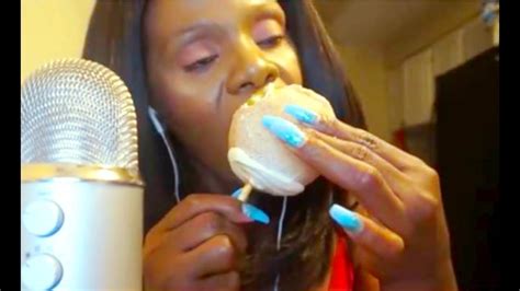 Candy Apples Asmr Eating Sounds Compilation 2017 Caramel Youtube