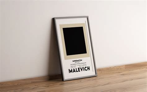 Kazimir Malevich Exhibition Poster Malevich Suprematism Etsy