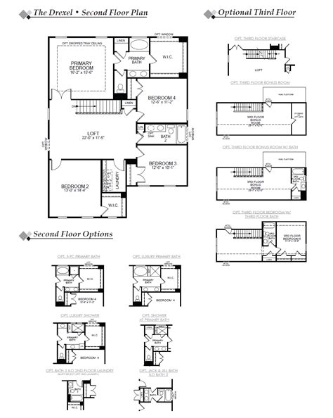 Drexel Floor Plan Build On Your Lot Eastwood Homes