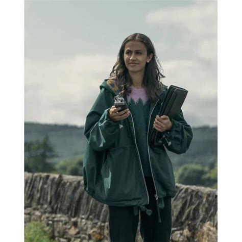 Robyn Cara Hooded Jacket Emmy Green Hooded Jacket