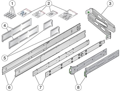 19 Inch Sliding Rail Kit With The Cma Netra Server X5 2 Installation