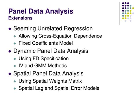 Ppt Panel Data Analysis Using Gauss Powerpoint Presentation Free