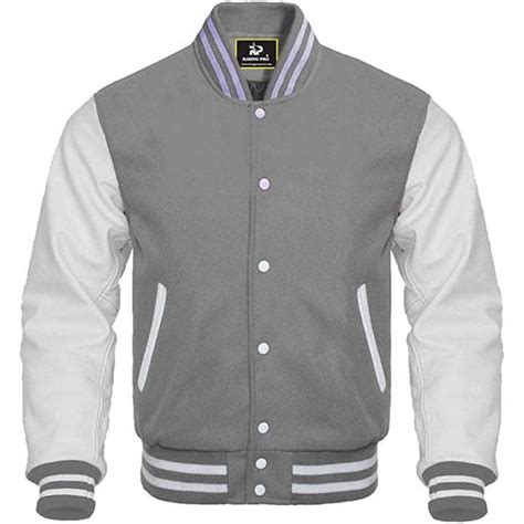 Baseball Letterman Varsity Jackets With Original Leather Sleeves Darazpk