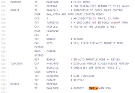 Check Out The Apollo 11 Source Code Software Crn Australia
