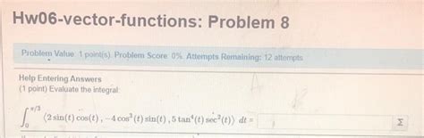 Solved Elp Entering Answers Point Consider The Function