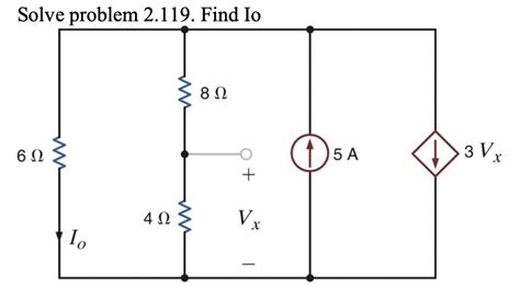 Solved Solve Problem 2 119 Find Io