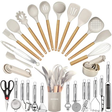 Amazon Kitchen Utensils Set 35 PCs Cooking Utensils With Grater