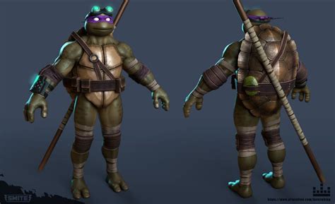 Artstation Smite X Tmnt Donatello Jason Welch