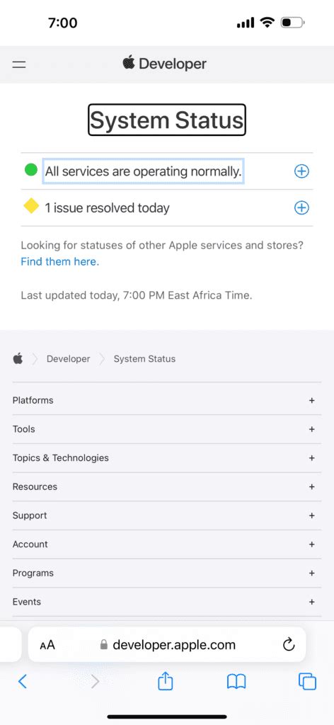 How To Check Apple System Status Apple Services Stores And ICloud GeeksChalk