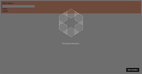 Video App Codesandbox