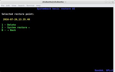 Restore Ubuntu To Previous State Using Systemback Ostechnix
