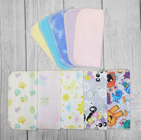 Toallitas reutilizables para bebés 100 algodón Etsy España