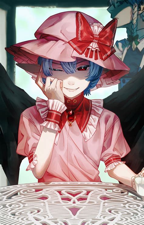 Remilia Scarlet And Izayoi Sakuya Touhou Drawn By Heshiko Disco