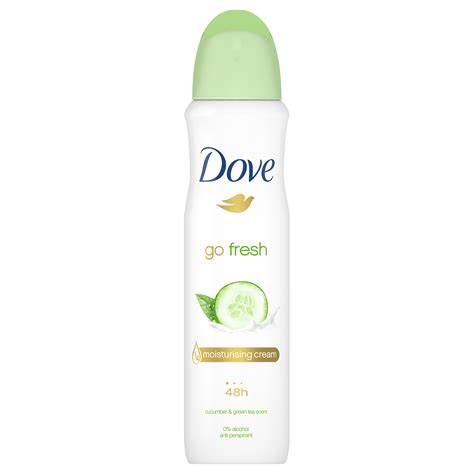 Antiperspirant Spray Go Fresh Cucumber And Green Tea
