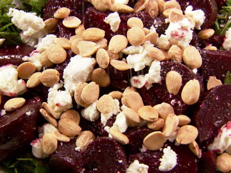 Best Balsamic Roasted Beet Salad With Marcona Almonds