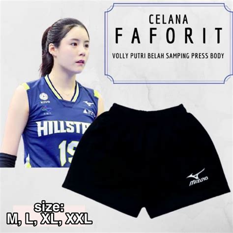 Jual Celana Voli Cewek Belah Pinggir Pres Body Best Seller 2022
