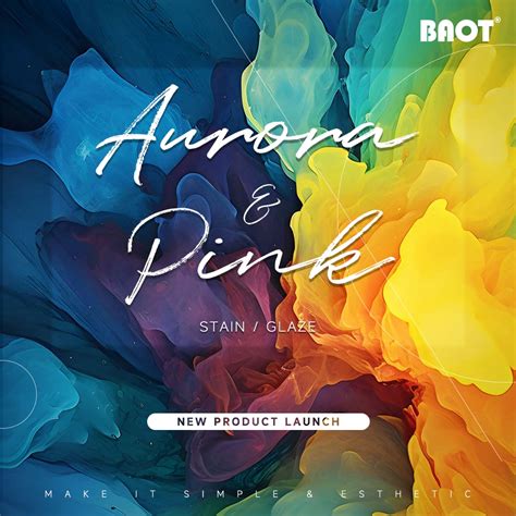 Baot Aurora And Pink Staining Kit Designed To Meet Aesthetic