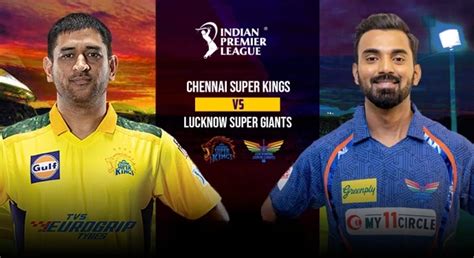 Ipl 2023 Csk Vs Lsg Updated Points Table Before Todays Match