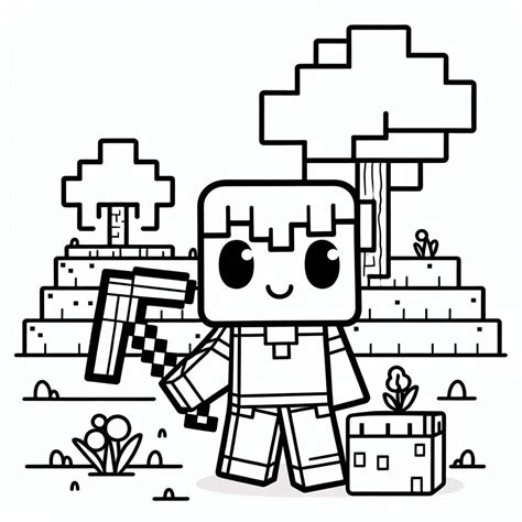 60 Minecraft Coloring Pages Mask Of Minecraft Colouring