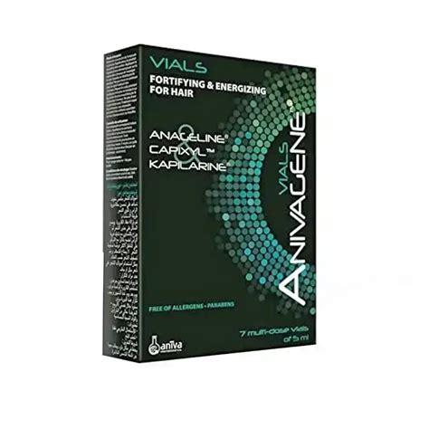 Anivagene Fortifying And Energizing Vials For Hair 7x5 Ml Aldawaeya