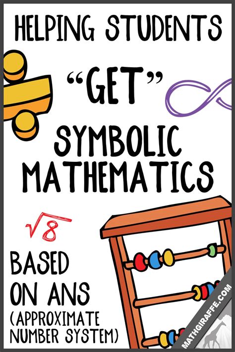 Helping Students Get Symbolic Theoretical Math