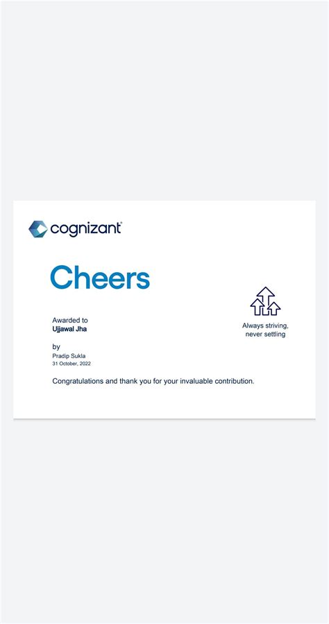 Ujjwal Jha On Linkedin Rewardsandrecognition Acknowledgement