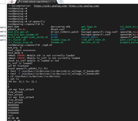 Recompile Sdr Ko Run Wgd Sh Has Problems Issue Open Sdr Openwifi GitHub