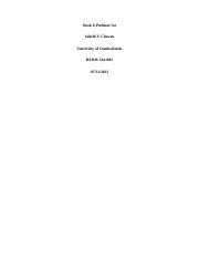 Problem Set 6 Week 6 Docx Week 6 Problem Set Sakshi V Chavan