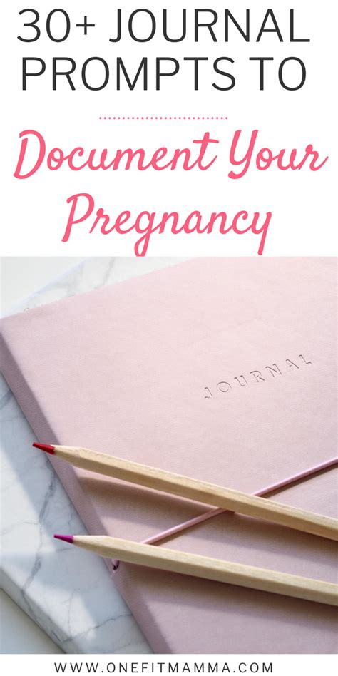 30 Journal Prompts For Your Pregnancy Artofit