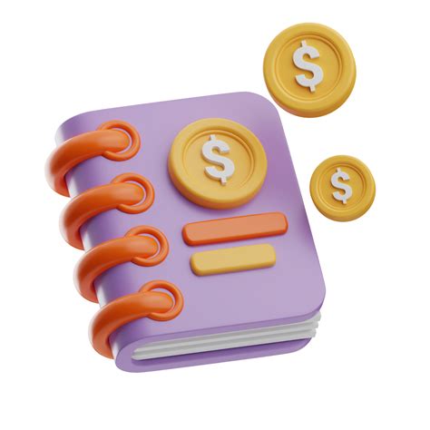 Business Financial Accounting Book Illustration 3d 28288677 Png