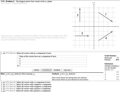 How Do You Find The Components Of Each Of The Vectors 7 Problem 2