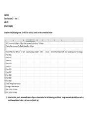 Cis Excellesson Part Lab Docx Cis Excel Lesson