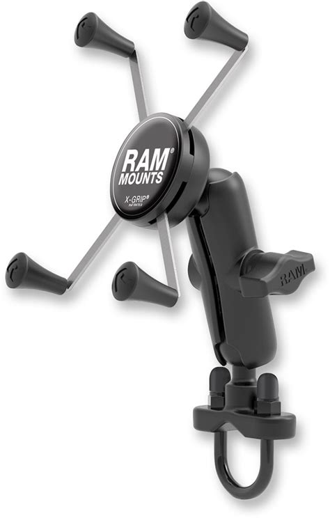 Ram Mounts Device Mount X Grip Large Handlebar Rail Mount Wu