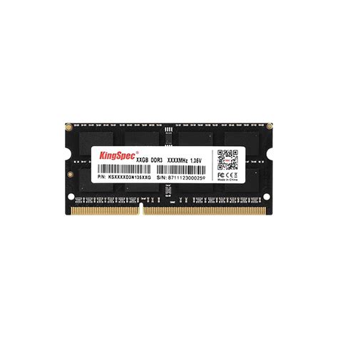 DDR3 RAM สำหรบแลปทอป KingSpec