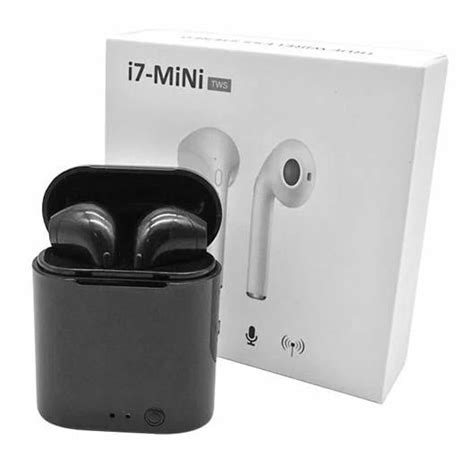 ᐉ Наушники беспроводные i7 Mini TWS с боксом для зарядки Black (au057 ...