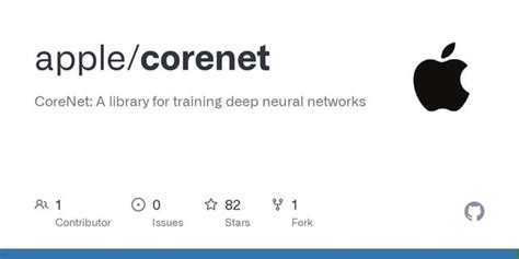 Github Applecorenet Corenet A Library For Training Deep Neural