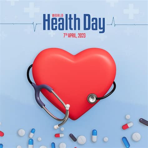 Plantilla De Publicación De Redes Sociales Del Día Mundial De La Salud