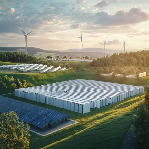 A Visual Of Advanced Battery Storage Systems For Renewable Energy