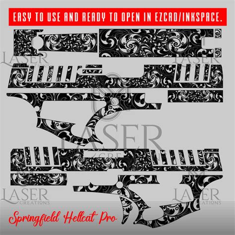 Smlaser Creations Springfild Hellcat Scroll Vector Design Inspire Uplift