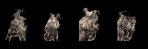 대문자 및 소문자 A와 B는 무거운 연기 또는 검은 색에 고립 된 안개로 만든 예술적 무서운 글꼴기호의 3d 그림 3차원 형태에 대한 스톡 사진 및 기타 이미지 Istock