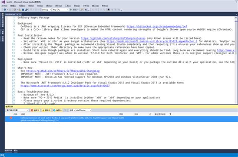 使用cefsharp在net程序中嵌入chrome内核【完整教程】 隔壁司机老王 博客园