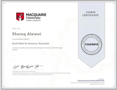 Macquarieuniversity Excelskills Dataanalysis Coursera