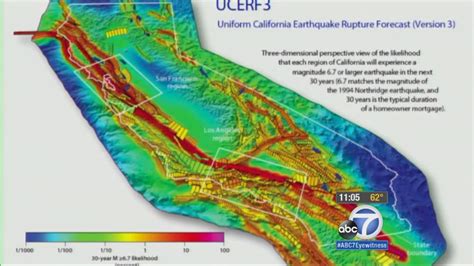 Usgs Predicts Massive Earthquake In California Within 30 Years Abc7