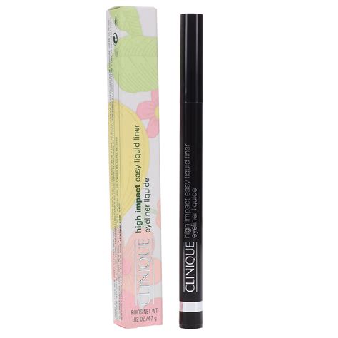 Clinique High Impact Easy Liquid Liner Black 001 Oz Water