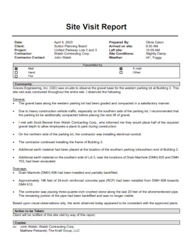 25 FREE Building Construction Report Samples To Download